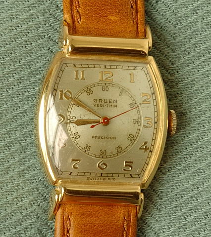 #3354 Gruen Veri-Thin Sweep Second Doctor's Watch - A Trebor's Vintage ...