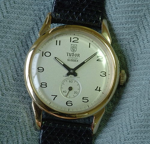 #4260 Vintage Tudor Oyster Sussex manual wind circa 1950's - A Trebor's ...