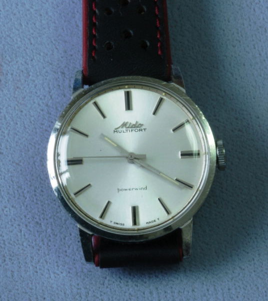 #5432 Mido Multifort Powerwind c 1960's - A Trebor's Vintage Watches