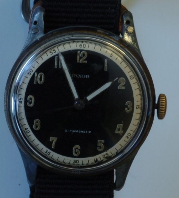 #5514 Vintage Inxor military fixed lug - original dial! - A Trebor's ...