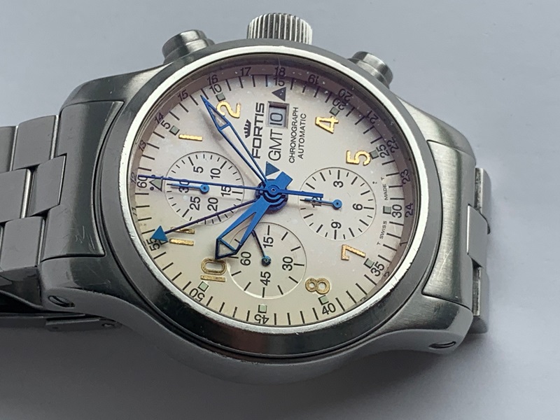#5861 Fortis B-42 GMT automatic Chronograph - A Trebor's Vintage Watches
