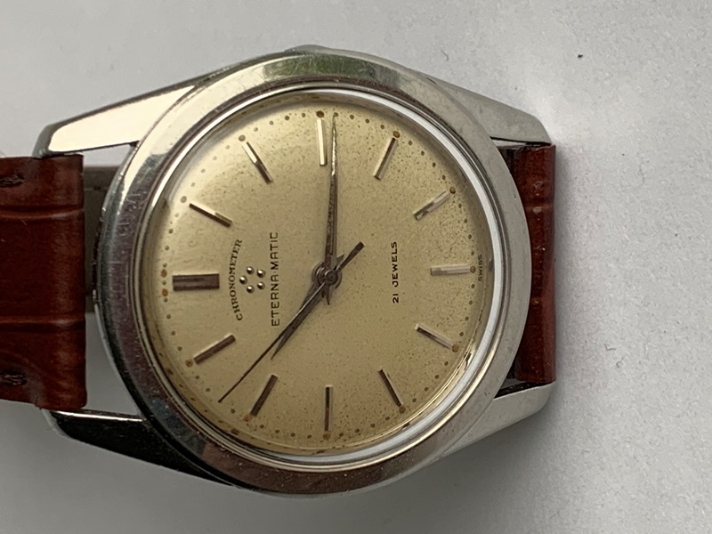 #5862 Eterna chronometer -original dial -1959 vintage - A Trebor's ...