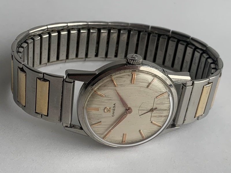 #5867 Stainless Omega manual wind Cal 268 steel circa1960 - A Trebor's ...