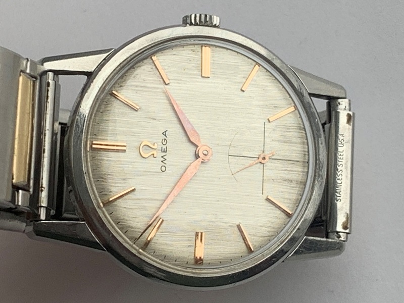 #5867 Stainless Omega manual wind Cal 268 steel circa1960 - A Trebor's ...