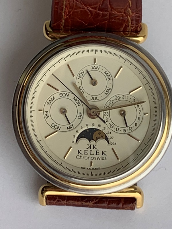 #5872 Chronoswiss Kelek Complete Calendar circa 1995 - A Trebor's ...