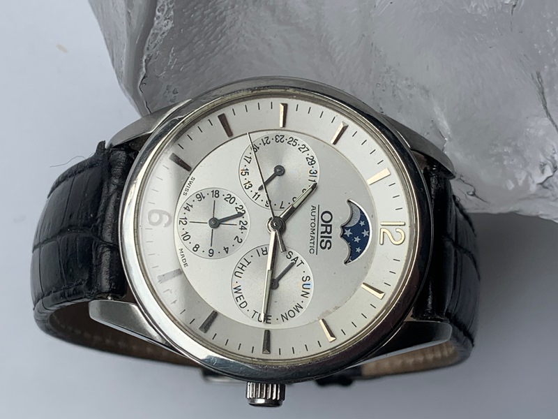 #5885 Oris day date moon phase automatic circa 1995 - 2000 - A Trebor's ...