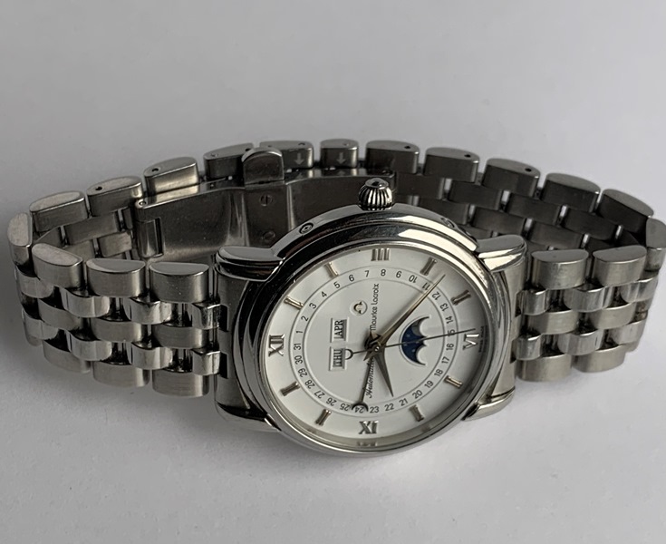 #5904 Maurice Lacroix Masterpiece Phase de Lune / moonphase watch - A ...