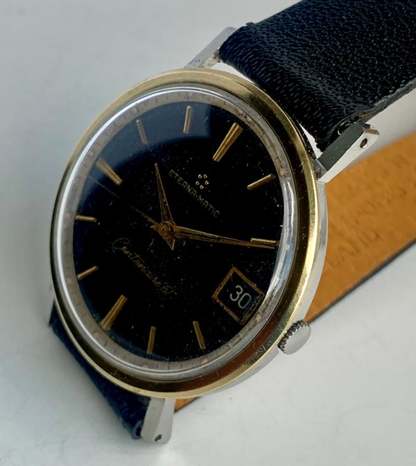 #5907 Eterna-Matic Centenaire 61 automatic circa 1965 - SERVICED - A ...
