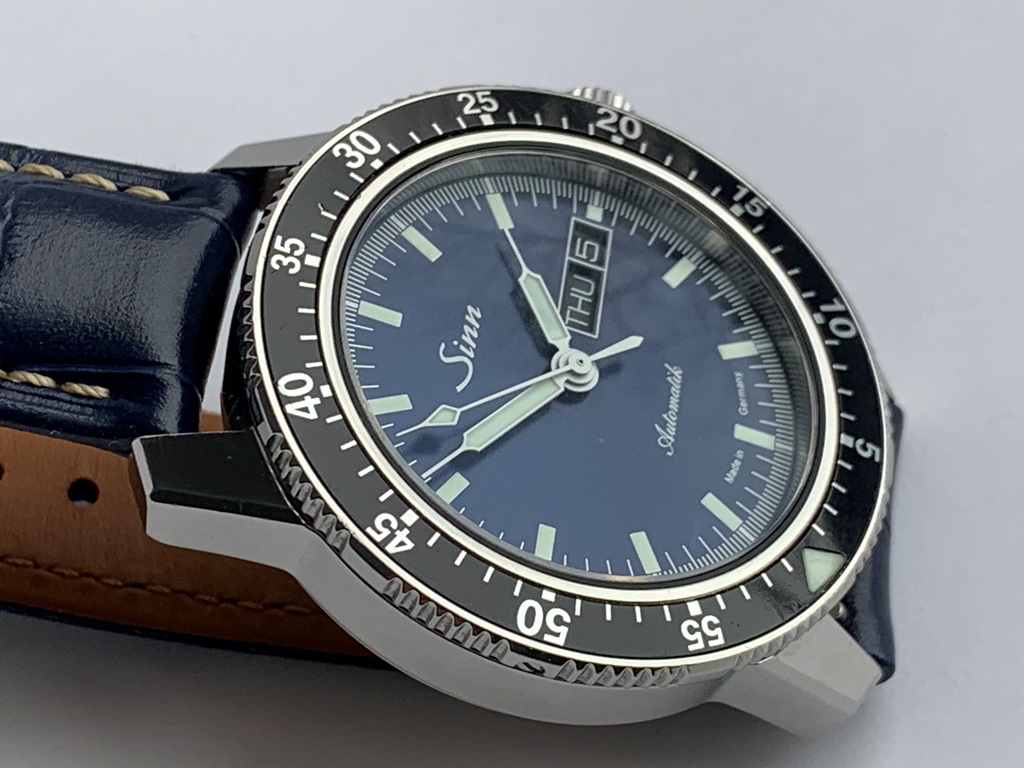 #5922 Sinn Ref. #104 automatic Pilot watch - Blue dial - A Trebor's ...
